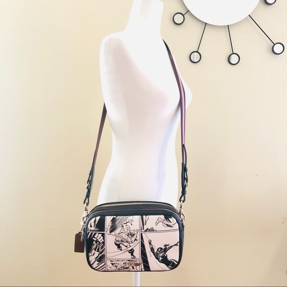 Coach | Bags | Coach Marvel Jes Crossbody Comic Print Purse | Poshmark